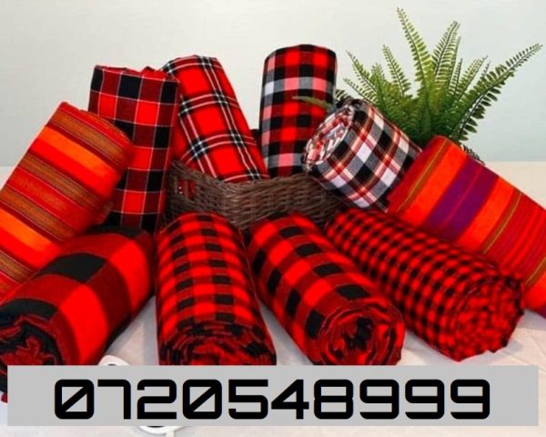 Maasai Shuka African Fabric | (+254) 724572514
