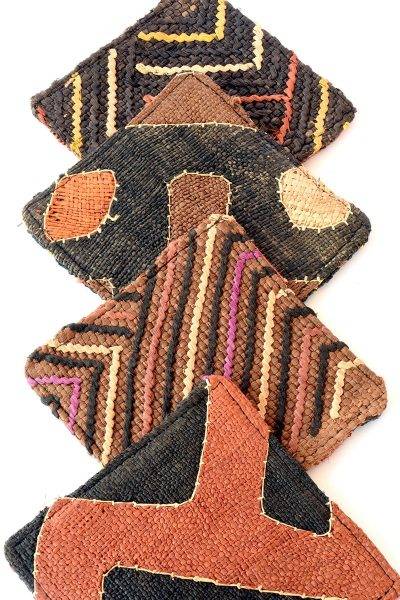 Set Of Two African Joy Congo Raffia Coasters | (+254) 724572514