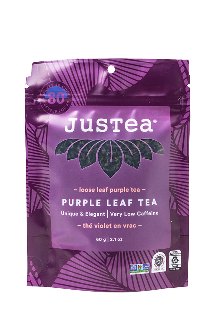 JusTea® Purple Leaf Loose Leaf Tea Pouch | (+254) 724572514